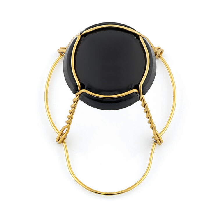Muselet – Gold/Black - Grapeworks New ZealandGrapeworks New Zealand