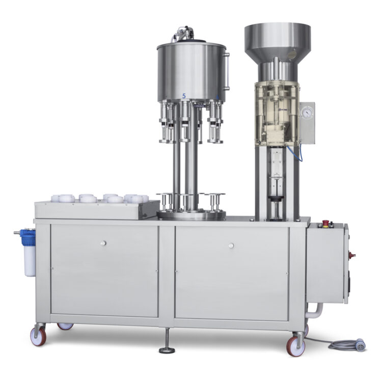 Semi automatic Monoblock Gravity Filler (6 valves) - Grapeworks New ...